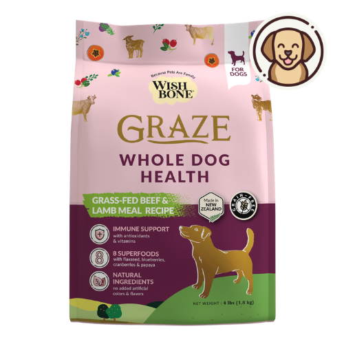 Wishbone Graze New Zealand Beef & Lamb Dry Dog Food – WB Global